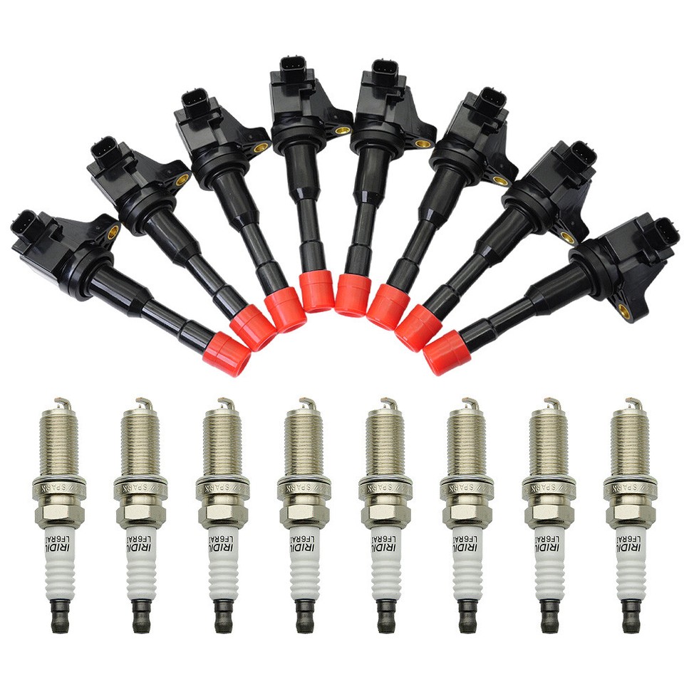8* Ignition Coils + 8* Spark Plugs Pack For Honda Civic Hybrid 1.3L l4 ...
