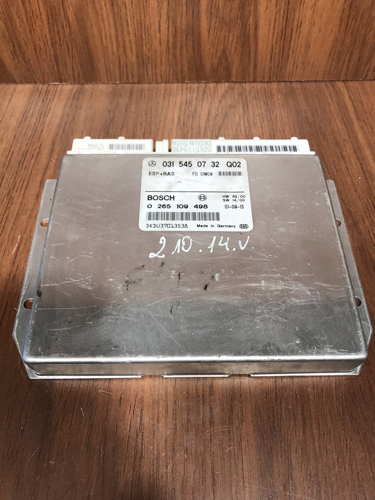 Mercedes ESP Brake Control Unit Module 0315450732 0265109498 | eBay