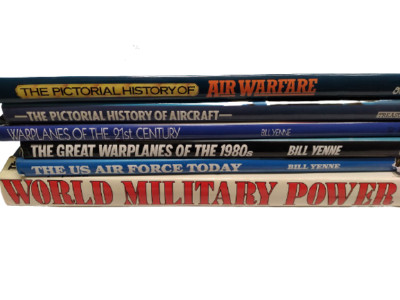 Lot of 6 Military Books - U.S. Air Force - War Planes - Air Warfare ...