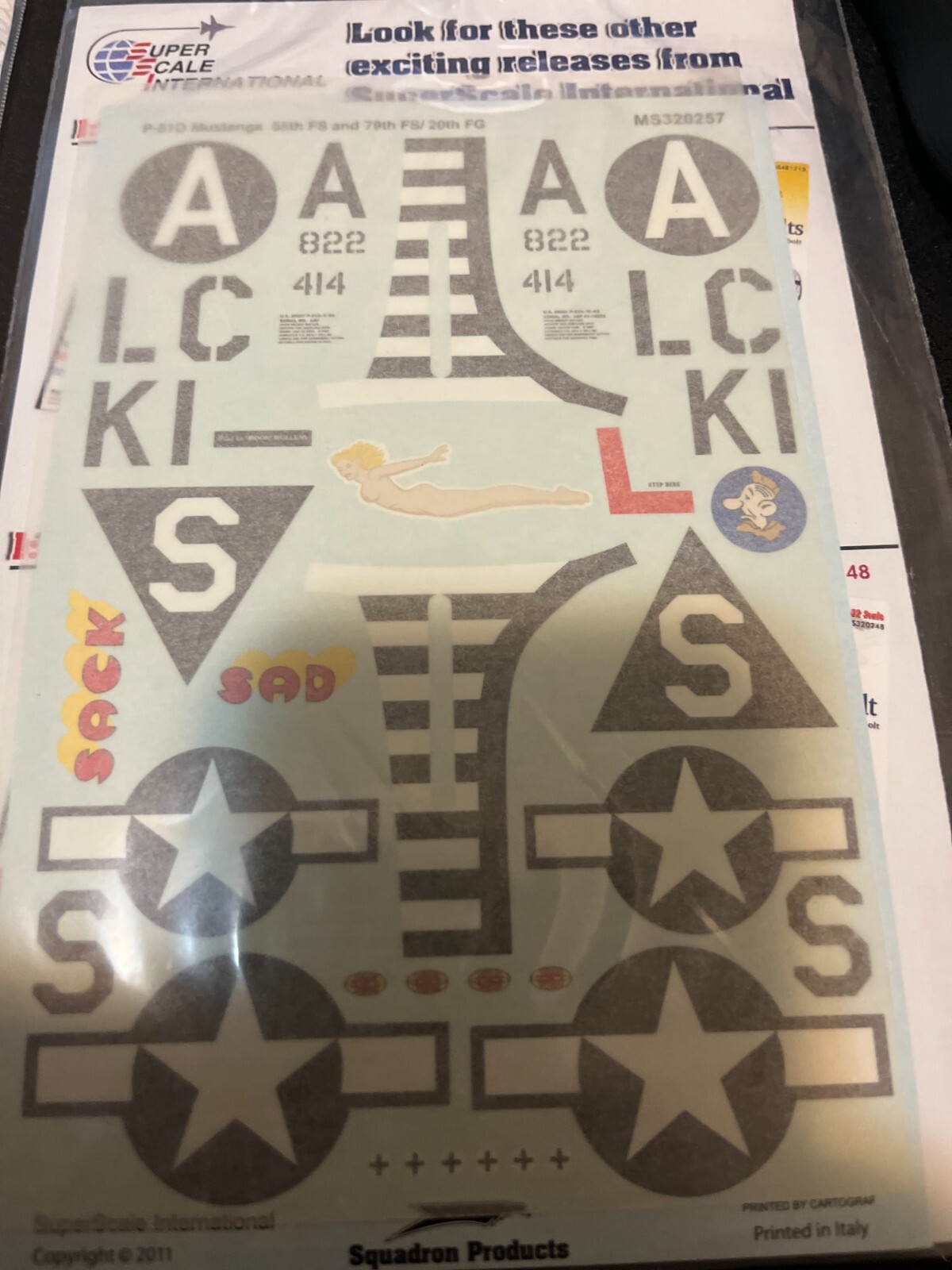 SUPER SCALE # 48-1225 1/48th SCALE F/A 18C HORNETS DECAL | eBay