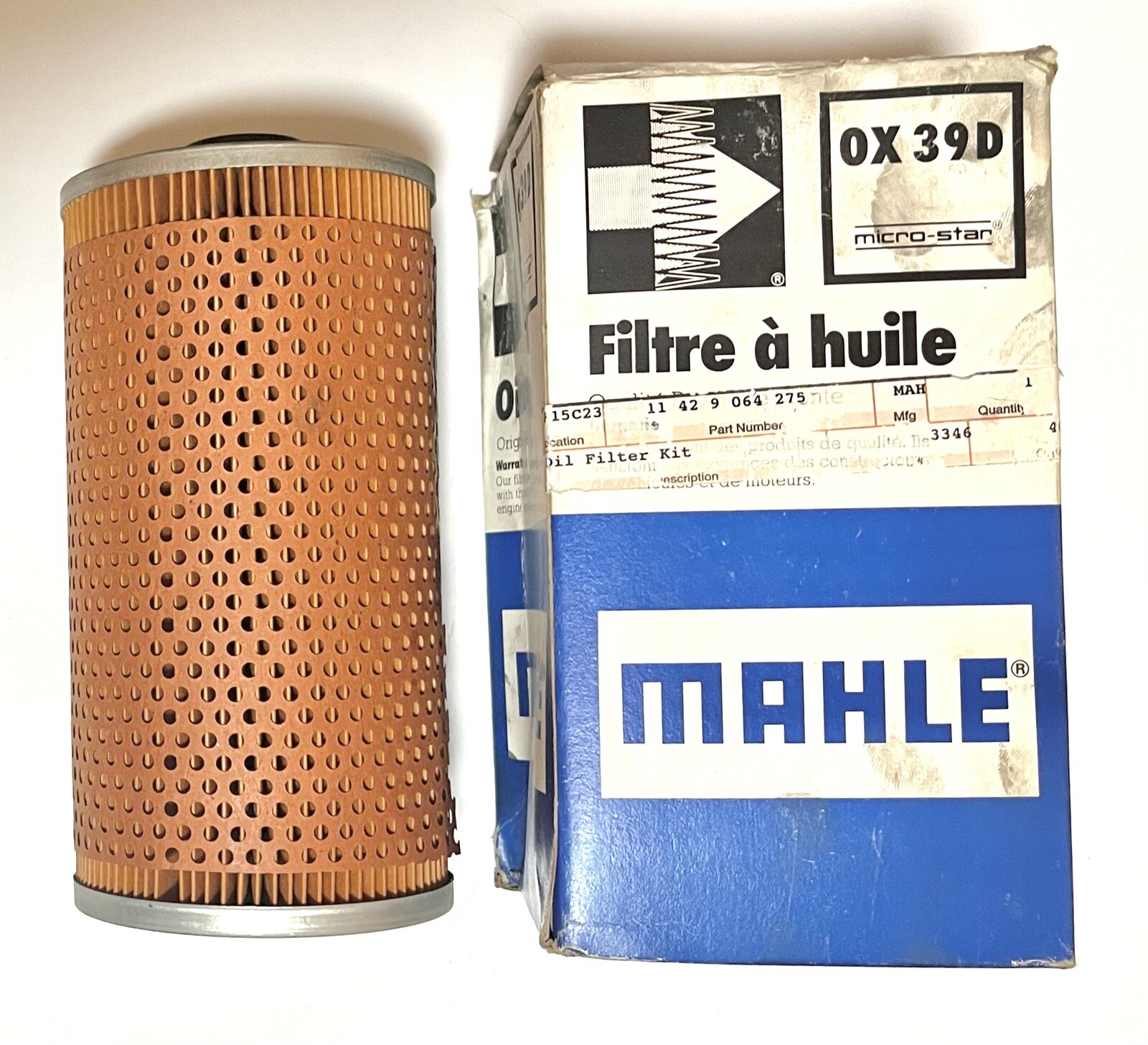MAHLE OX39 - cross reference oil filters | oilfilter-crossreference.com