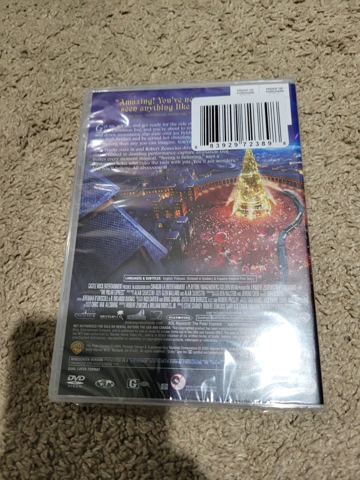 The Polar Express Widescreen Edition DVD - NEW | eBay