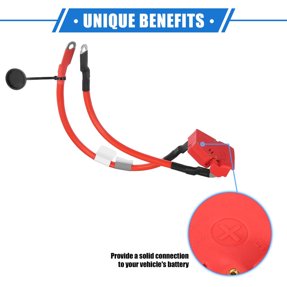 Pack of 1 For BMW 320i 2013-2018 Positive Battery Terminal Cable No ...