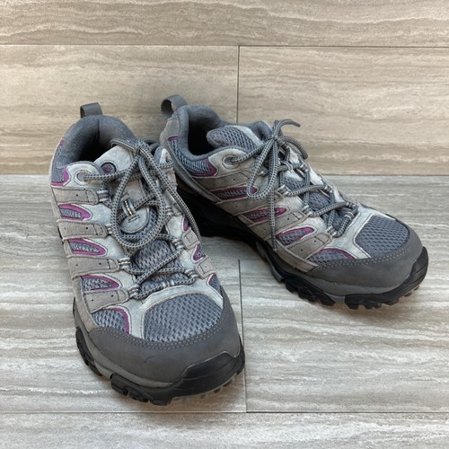 MERRELL Float Pro MOAB Women’s Size 9 Hiking Outdoor Shoes Vibram Soles ...