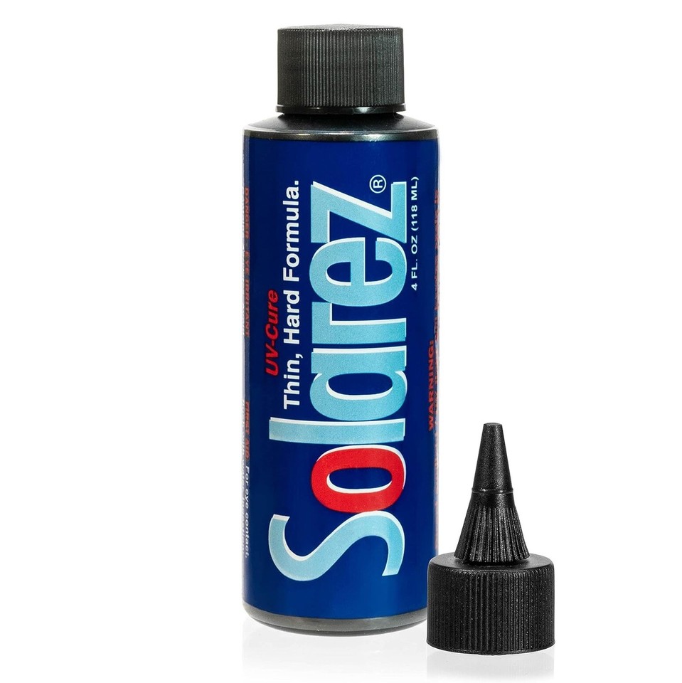 SOLAREZ UV RESIN - Fly Tying UV Cure Thin Thick Flex Formula 4 Sizes ...