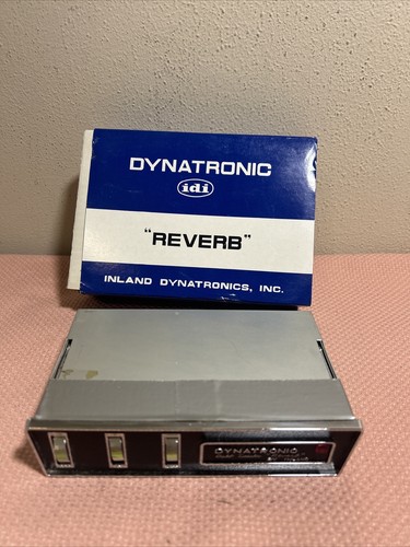 Vintage Dynatronic Reverb Dual Tunable by Inland R-369 | eBay