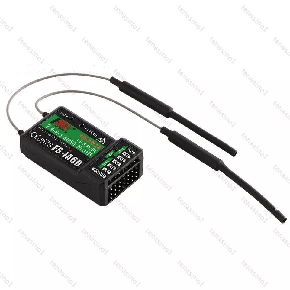 Flysky FS-iA6B 6Ch 2.4GHz AFHDS 2A Receiver PPM with iBus Port Output ...