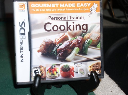 Nintendo DS Personal Trainer Cooking Case, Manual & Inserts Only "NO ...