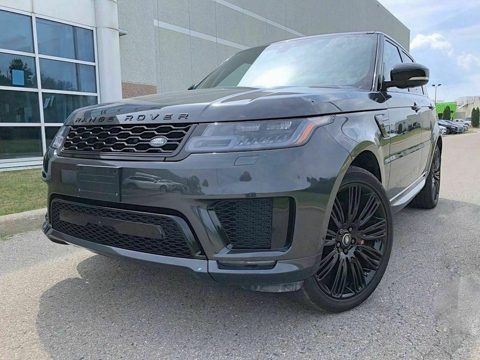 4 New Black Range Rover Wheels 22 inch OEM Factory Spec Land 9012 Set ...