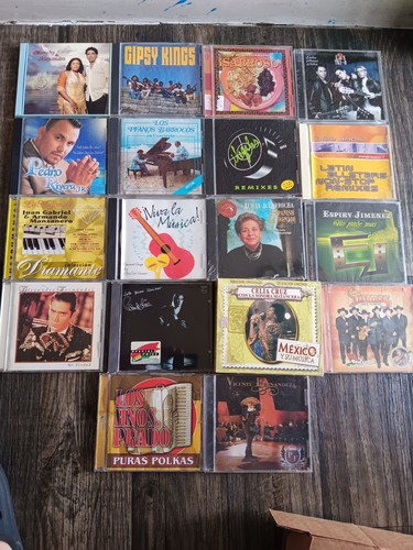 LOT OF 19 SPANISH MEXICAN LATIN CDS #1C (Lote De Cds De Musica Mexicana ...