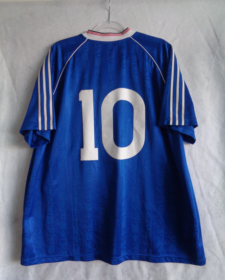 Manchester United Retro Shirt XXL Mens Adidas Originals 1988-90 Blue ...