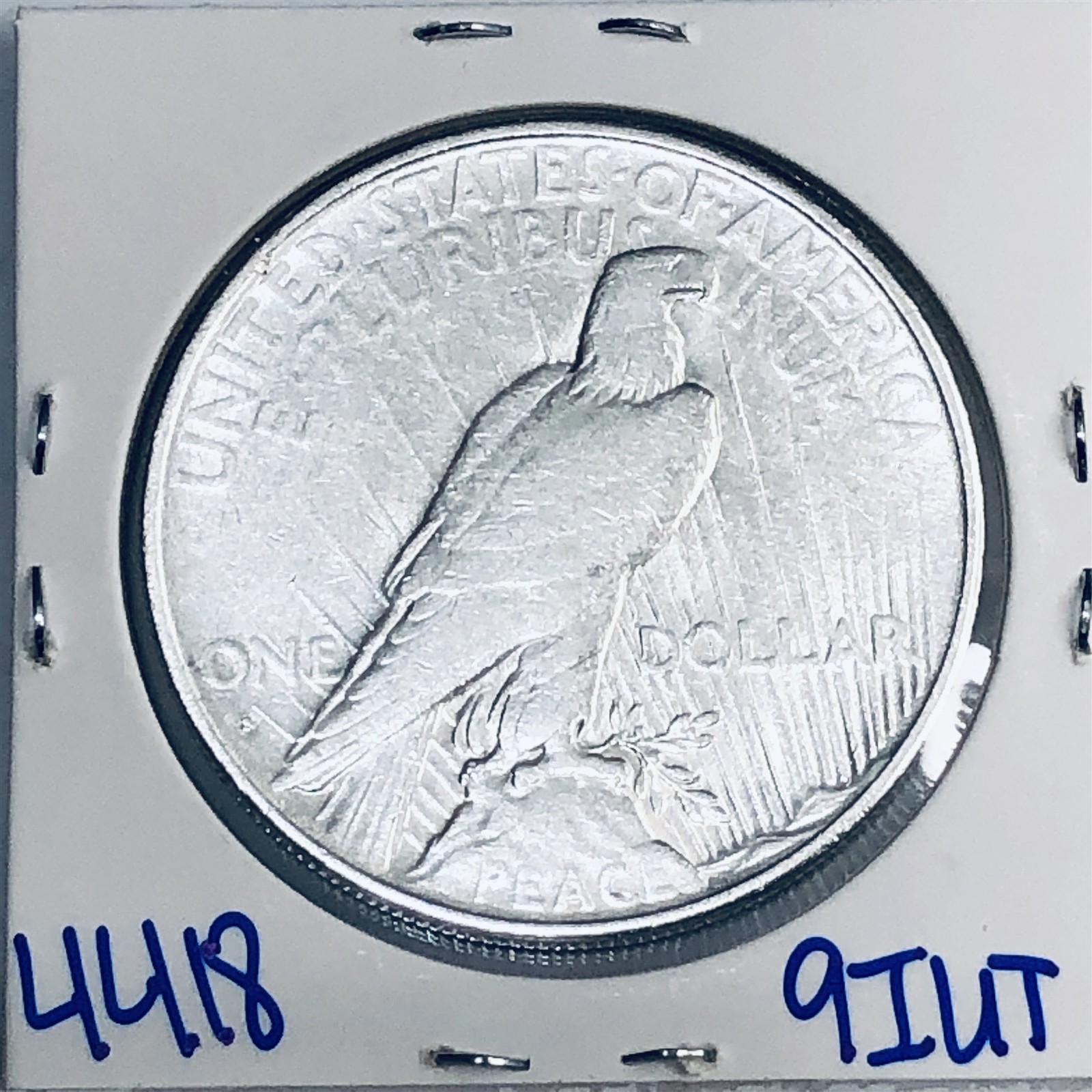 1935 S SILVER PEACE DOLLAR AUTHENTIC HIGH GRADE COIN U.S.MINT RARE KEY ...