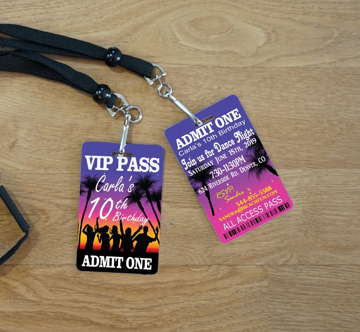 All Access Pass Invitations