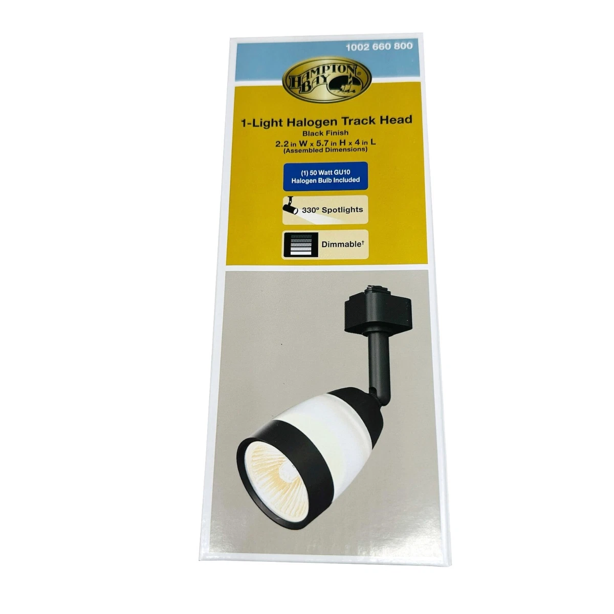 Hampton Bay Halogen Track Light Head | Shelly Lighting