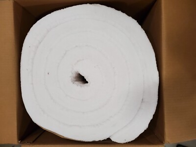 Morgan 2" CeraBlanket 24"Wx150"L Thermal Ceramic Fiber Blanket Density ...