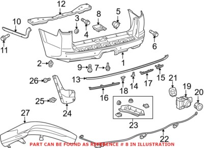 Genuine OEM Rear Jack Plug Cover For Toyota 5876635010 | eBay