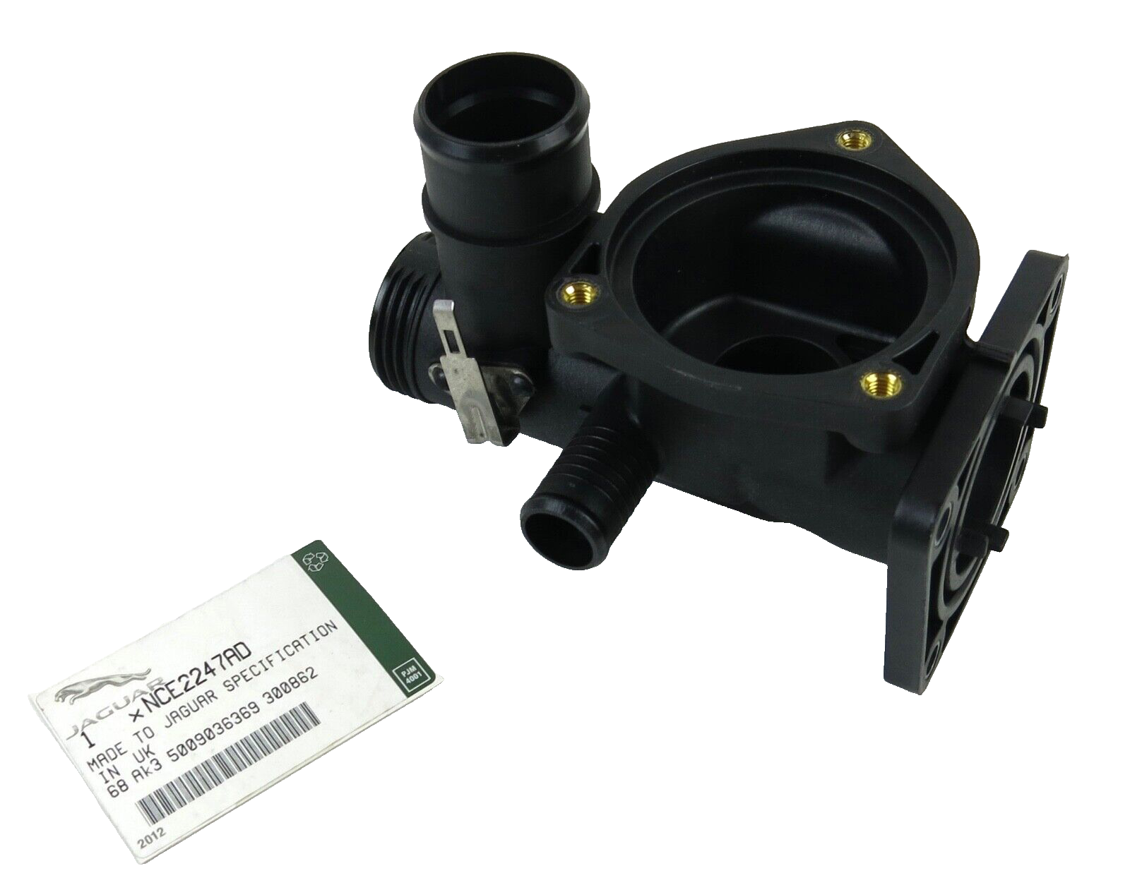 Jaguar 99 - 02 S-Type Thermostat Housing NCE2247AD- New Genuine | eBay
