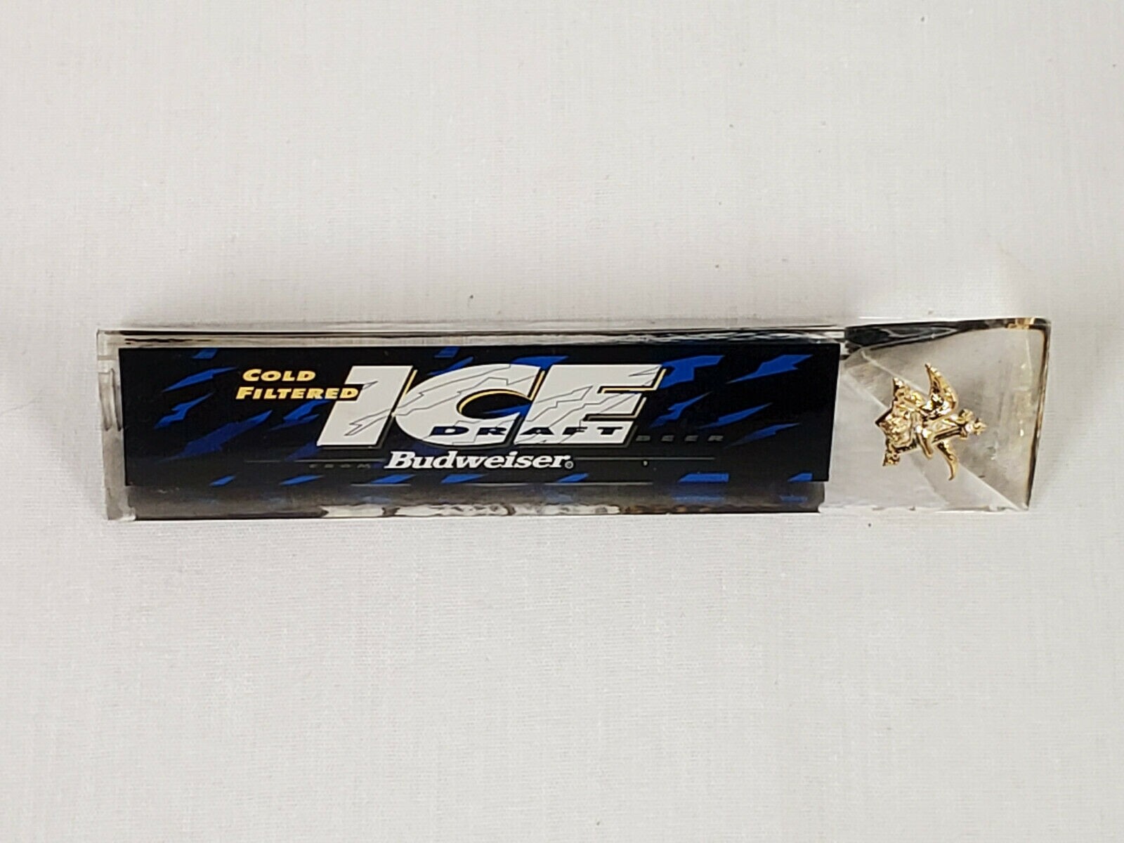 ORIGINAL Vintage Budweiser Bud Ice Draft Beer Tap Handle | eBay