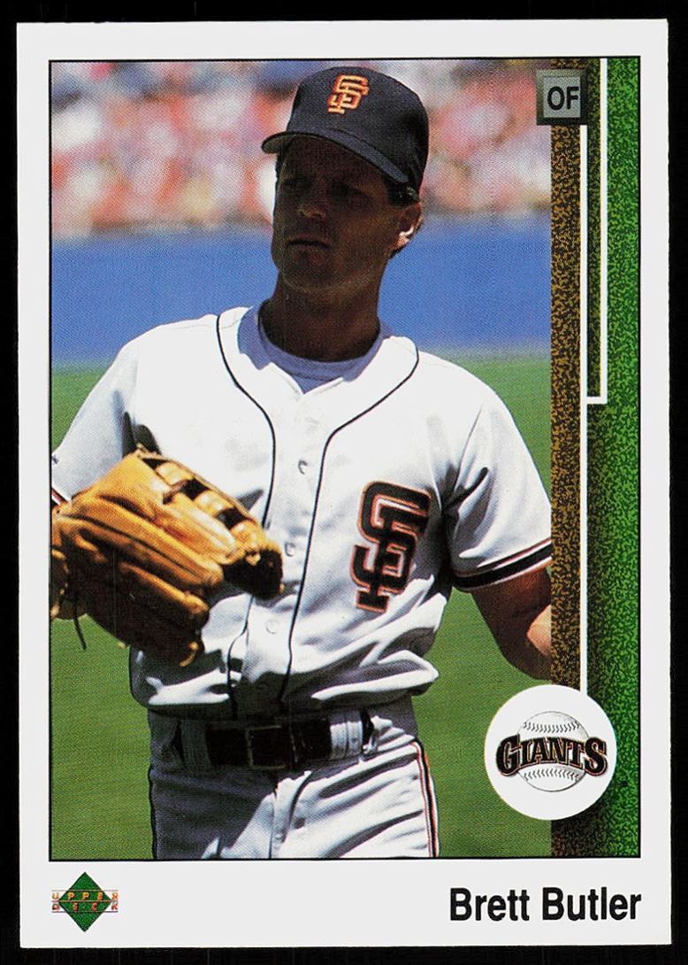 1989 Upper Deck Brett Butler San Francisco Giants #218 | eBay