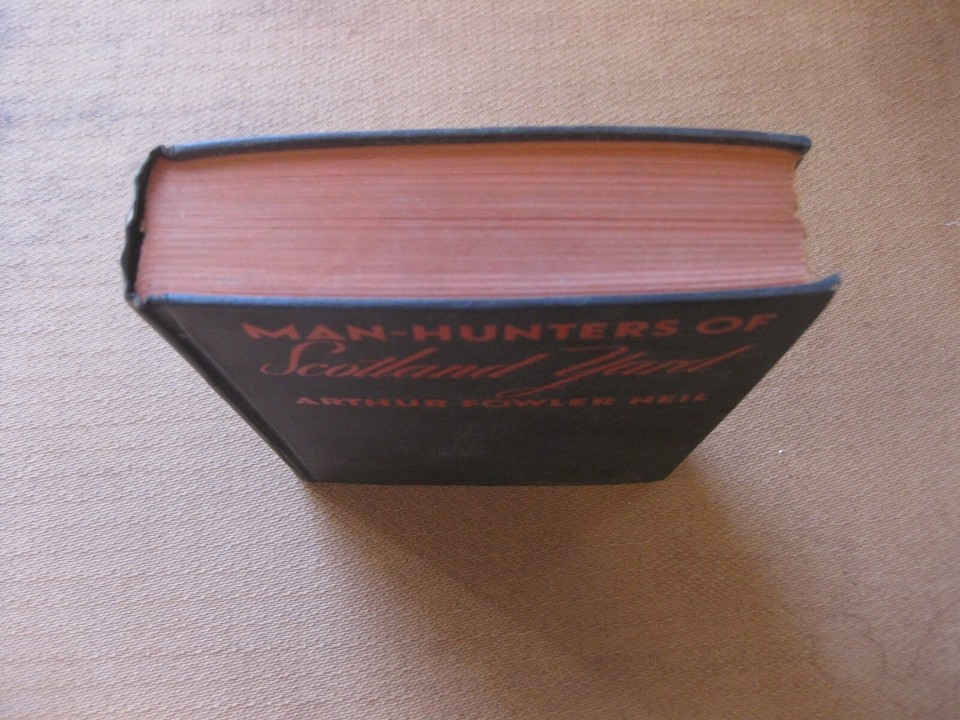 MAN-HUNTERS OF SCOTLAND YARD Arthur Fowler Neil - 1st HC 1933 - VG+ | eBay