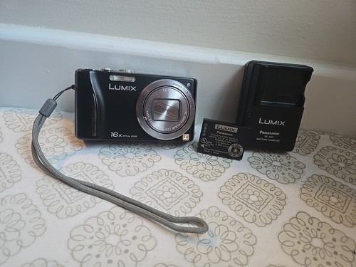 Panasonic Lumix DMC-ZS8 Digital Camera –16x Zoom Leica Lens Black | eBay
