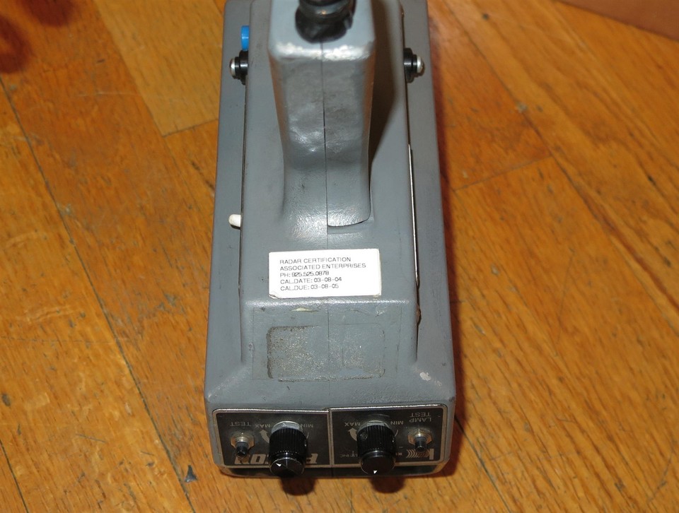 Kustom Signals Falcon Band Handheld Police Radar Gun - MPH | eBay