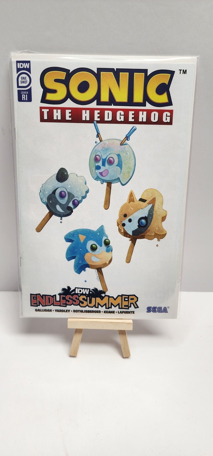 SONIC THE HEDGEHOG IDW ENDLESS SUMMER 1:25 NATAILE HAINES VARIANT (2023 ...