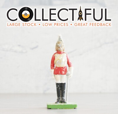 BRITAINS - VINTAGE LEAD FIGURE (1990) - BRITISH SOLDIER LIFEGUARD ...