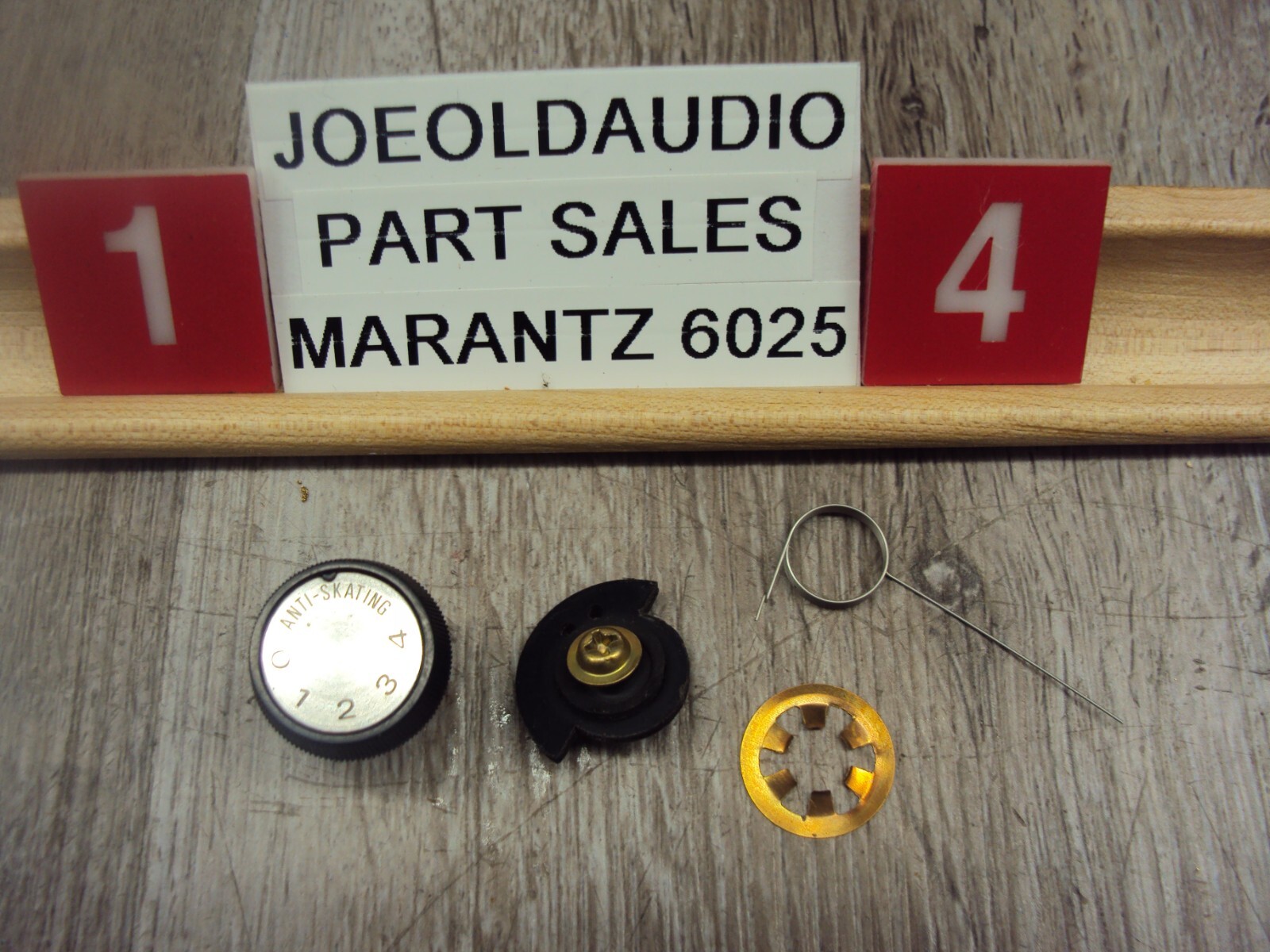 Marantz Turntable 6025 Anti Skate Knob & Assembly Tested Parting Out ...