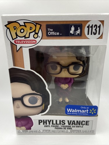 The Office Phyllis Vance Exclusive Funko Pop Vinyl Toy Figure #1131 NEW ...