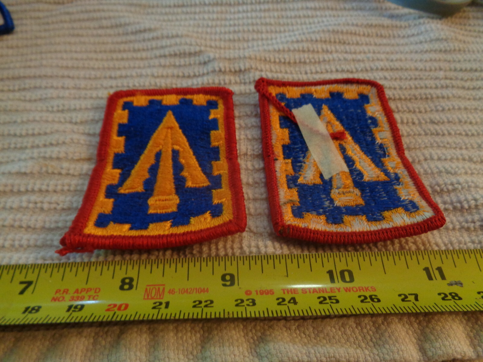 108th Air Defense Artillery Color Patch (BOX#APPLE) | eBay