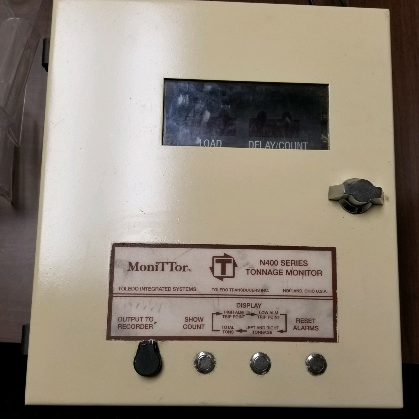 TOLEDO TRANSDUCERS N400 Series Tonnage Monitor Model N401 | eBay