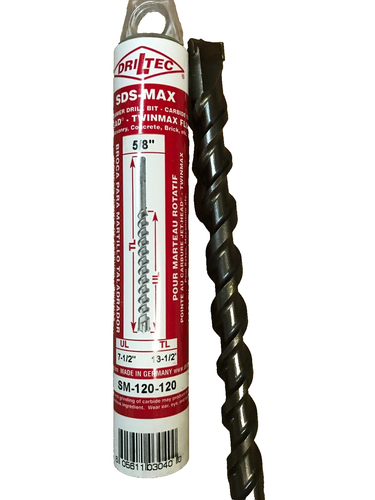 Hammer Drill Bits - DrilTec SM 120120 5/8" x 13 1/2" | eBay