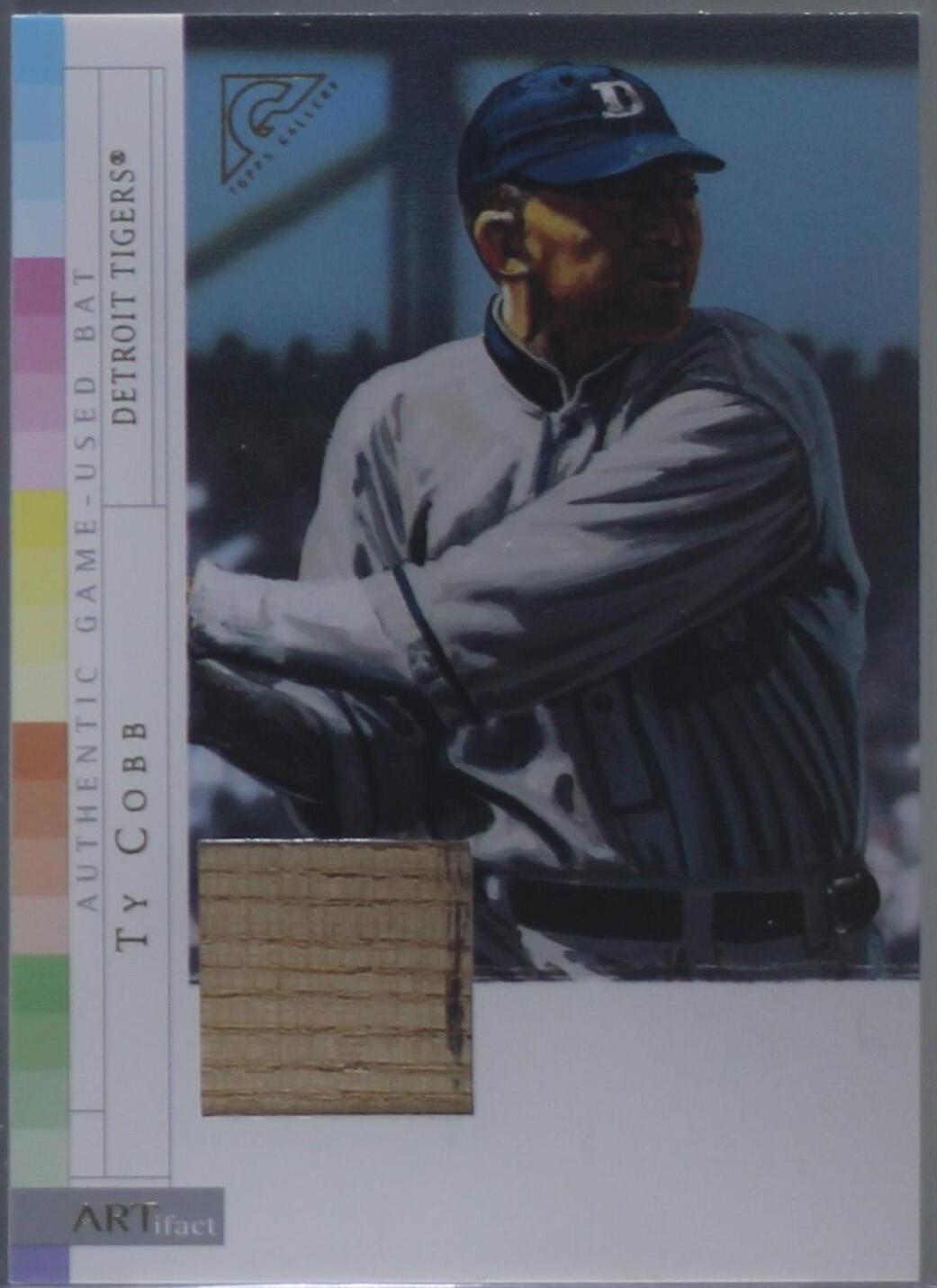2003 Topps Gallery - Authentic Relics Ty Cobb #ARTC (MEM) for sale ...