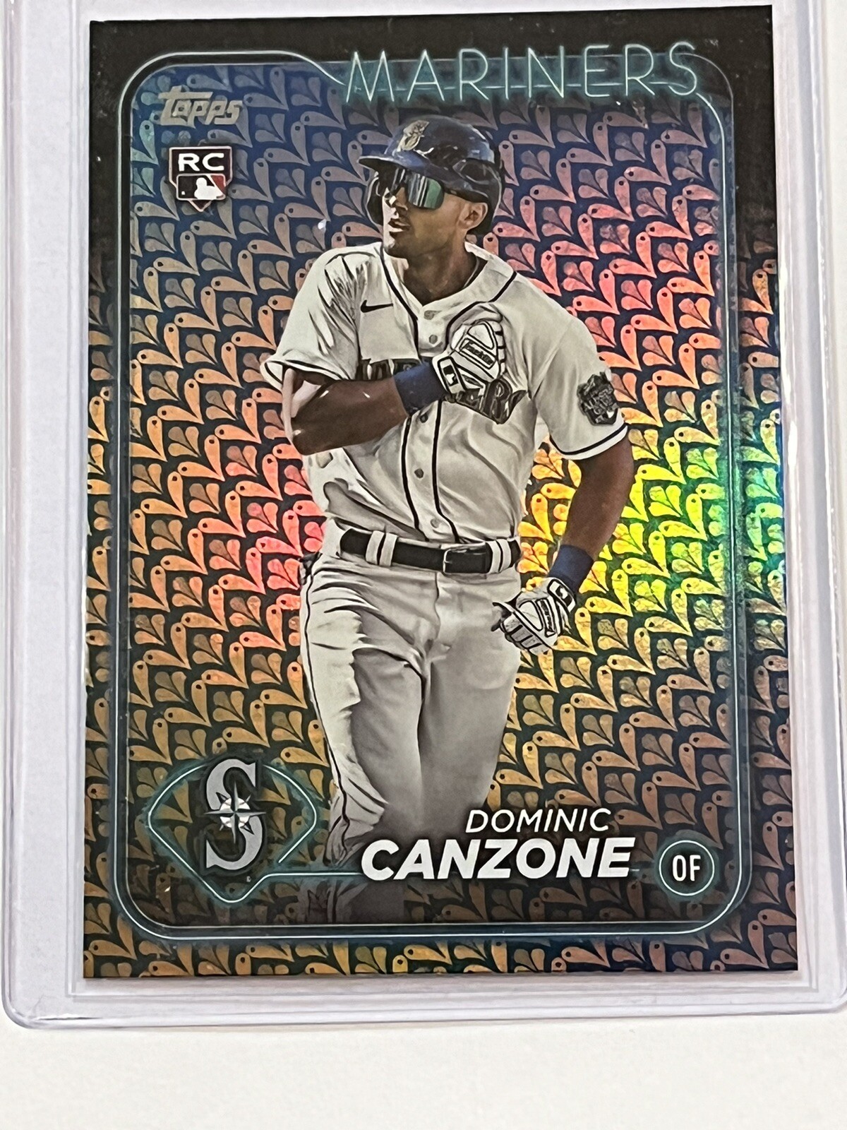 2024 Topps Series 1 Dominic Canzone Easter Holiday Foil Seattle ...