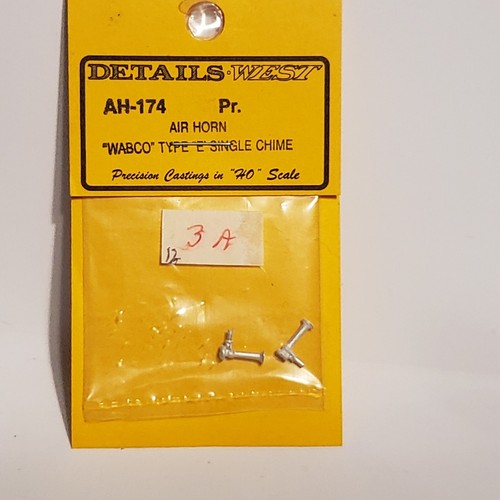 Details West HO # AH-174 Air Horn, type "E" single chime Wabco ( 2 per ...