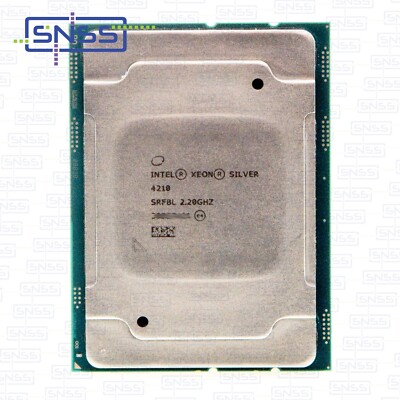 INTEL XEON SILVER 4210 10 CORE CPU PROCESSOR 2.2GHz 100W SRFBL EX VAT £ ...