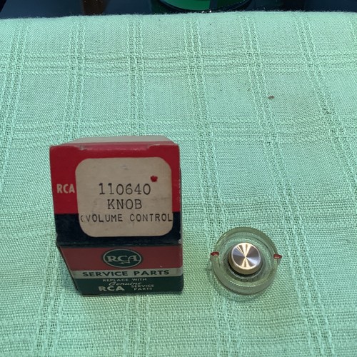 RCA OEM Part 110640 Radio Volume Control Knob For 1/4” D Shaft | eBay