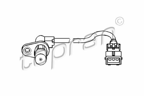 Sensor, crankshaft pulse for CITROËN FIAT PEUGEOT:XM,ZX,306,406,605 ...