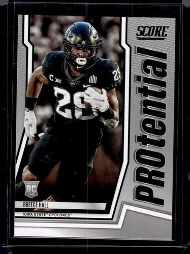 2022 Score #P-BH Breece Hall PROtential Red | eBay