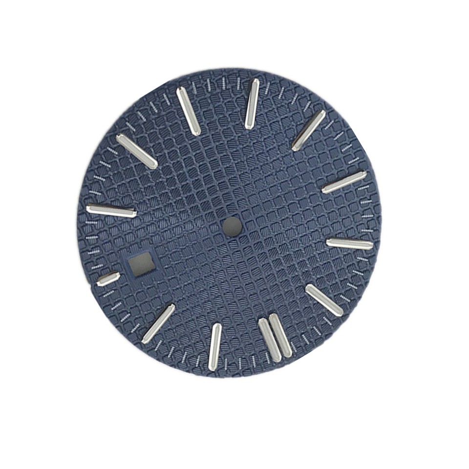 31.7mm Blue Watch Dial With Single Date Window For DG2813 Movement ...