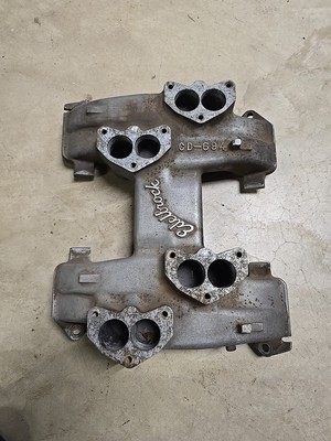 Edelbrock CD-694 4x2 Aluminum Intake Manifold 1949-1961 Cadillac 331 ...