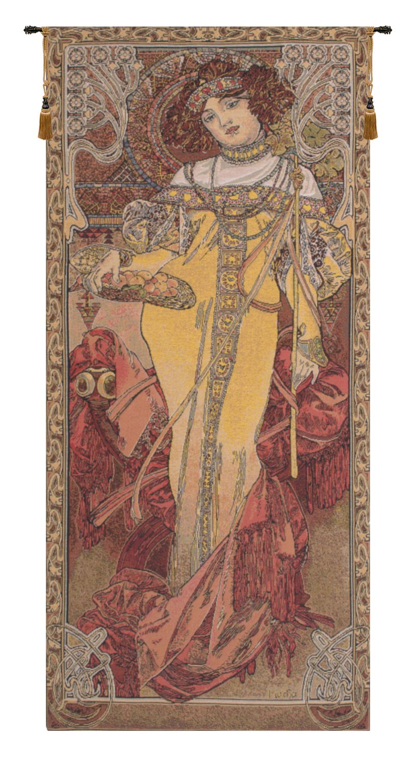 Mucha Autumn European Tapestry Wall Art Hanging For Home Decor (New) | eBay