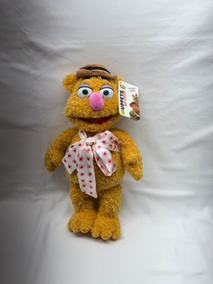 16" Fozzie Bear Disney Store The Muppets Plush Beanie Stuffie Stuffed ...