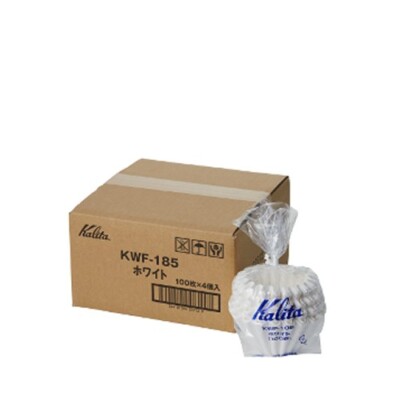 Kalita Wave Filters Set of 4 pack KWF-185 Pack of 100 (Total 400) White #22212 | eBay