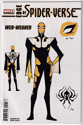 Edge of Spider-Verse (2022) #5 First Web Weaver 1:10 Variant NM Marvel ...