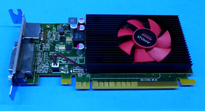 AMD Radeon R5 340X 2GB DDR3 DVI Display Port Video Card Low Profile ...