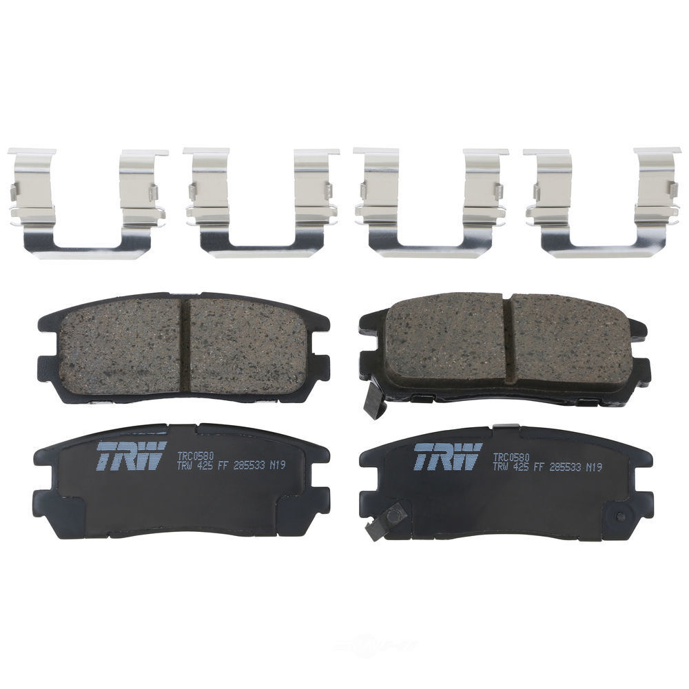Disc Brake Pad Set-Pro TRW TRC0580 for sale online | eBay
