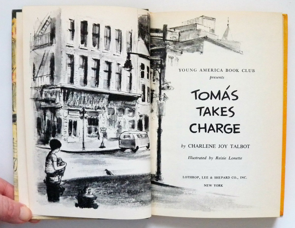 Joy Talbot Tomas Takes Charge (1966, HC) By Charlene Joy Talbot ...
