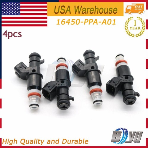 Fuel Injectors For 2003-2007 Honda Accord 2.4L 4PCS 16450RAAA01 16450 ...